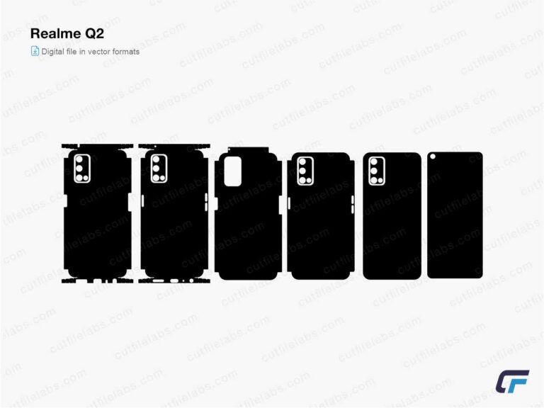 Huawei Mate 30 (2019) Cut File Template | CutFileLabs