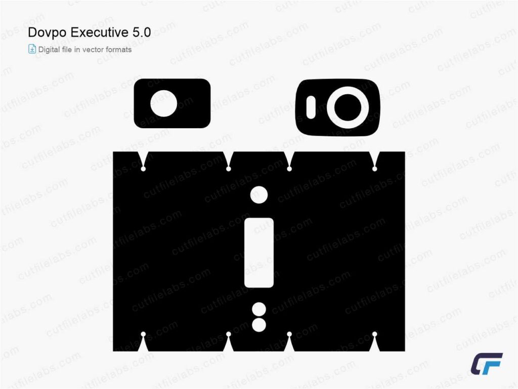 DJI Mic Cut File Template | Cut File Labs