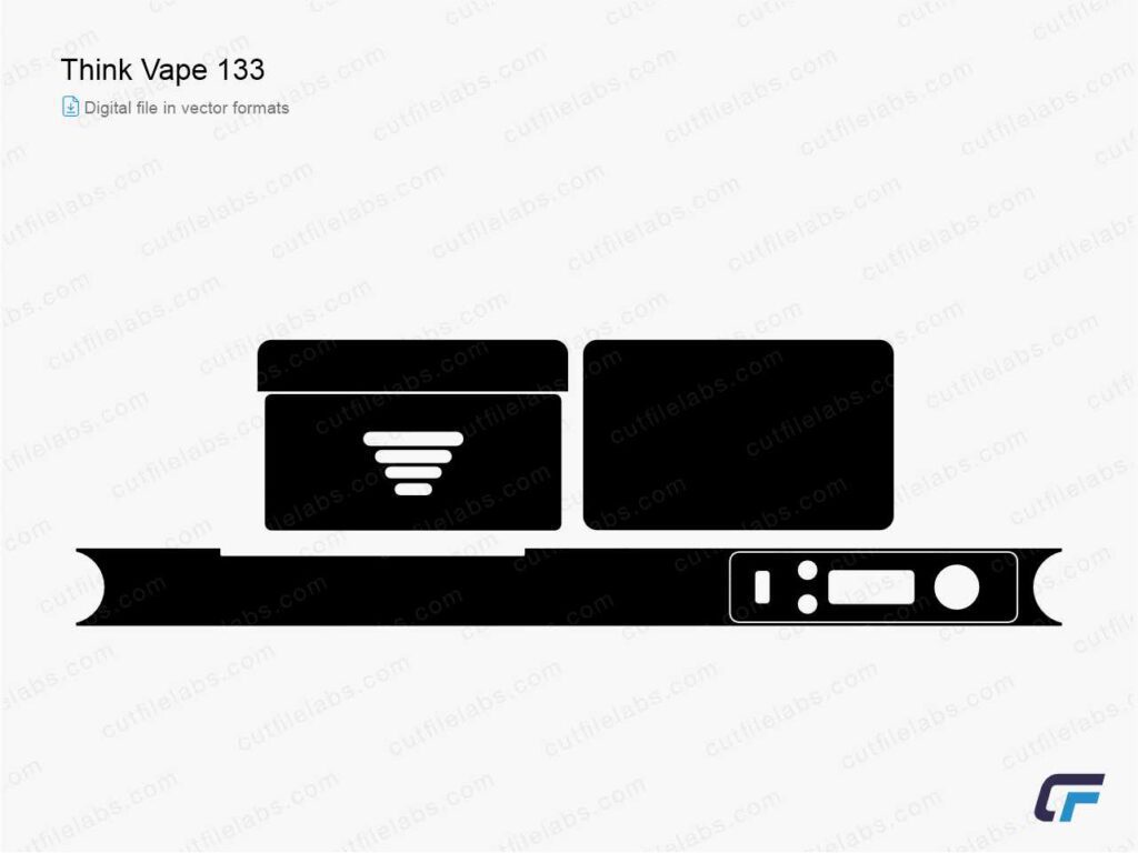 Ares Pod Kit Vapor Storm (2019) Cut File Template | CutFileLabs