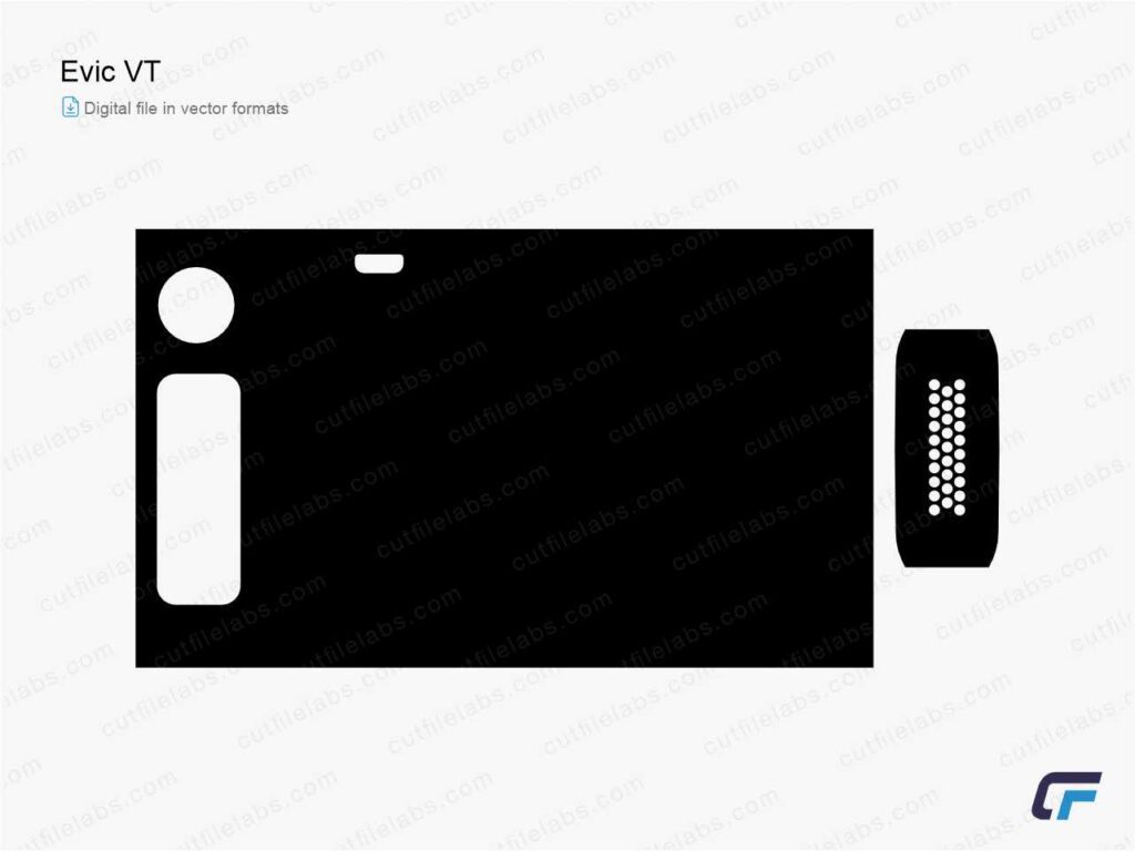 iQOS 3.0 (2018) Cut File Template | CutFileLabs