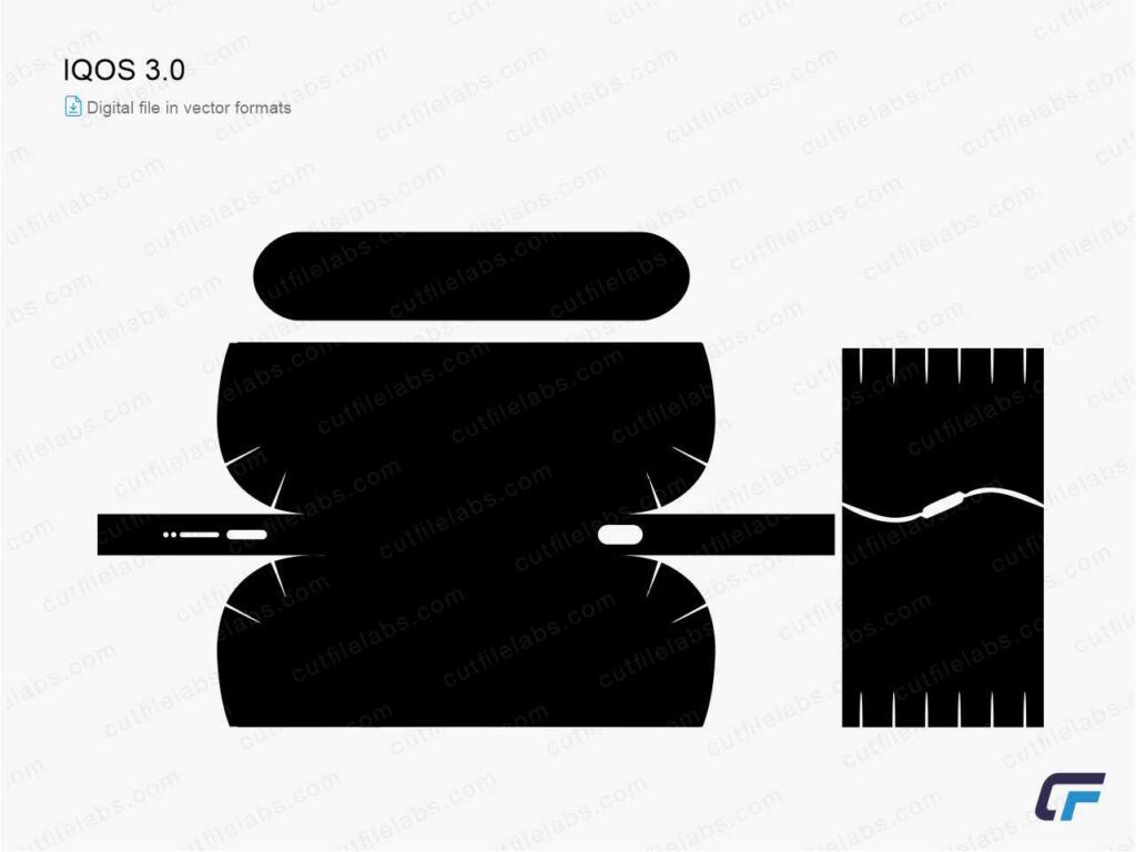 IQOS 3.0 Cut File Template | CutFileLabs