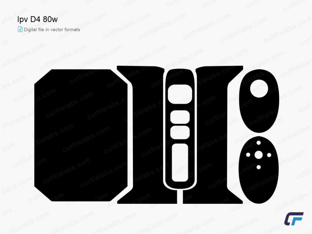 iQOS 3.0 (2018) Cut File Template | CutFileLabs