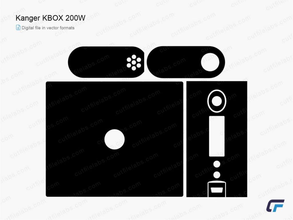 Ares Pod Kit Vapor Storm (2019) Cut File Template | CutFileLabs