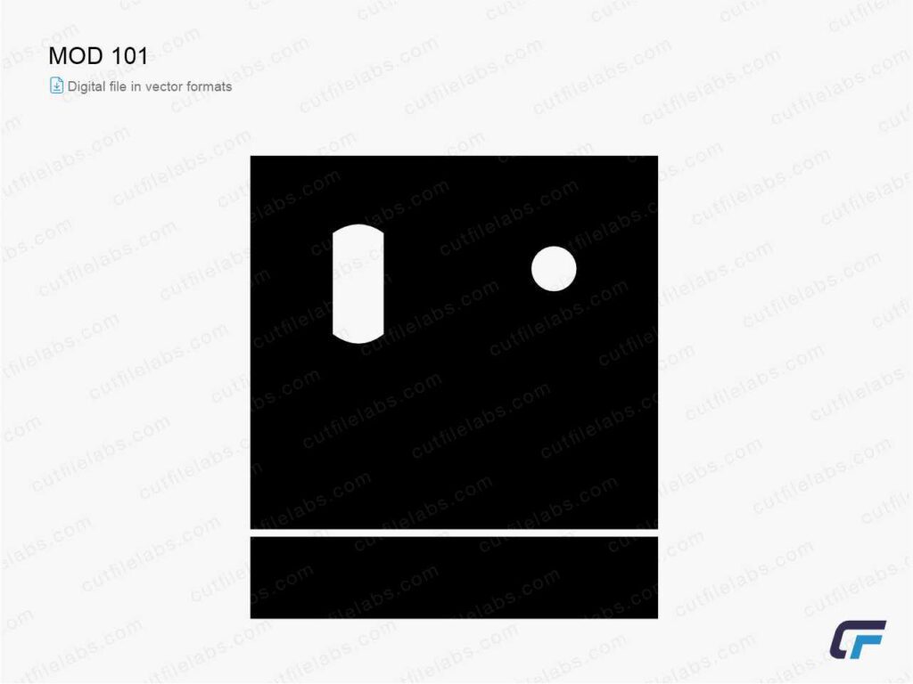 MOD 101 Cut File Template | CutFileLabs