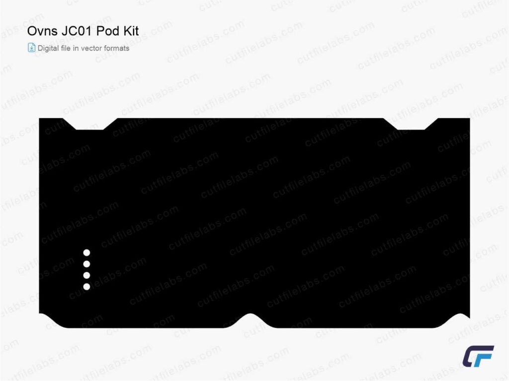 Ovns JC01 Pod Kit Cut File Template | CutFileLabs