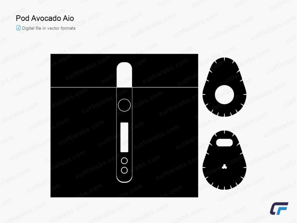 iQOS 3.0 (2018) Cut File Template | CutFileLabs