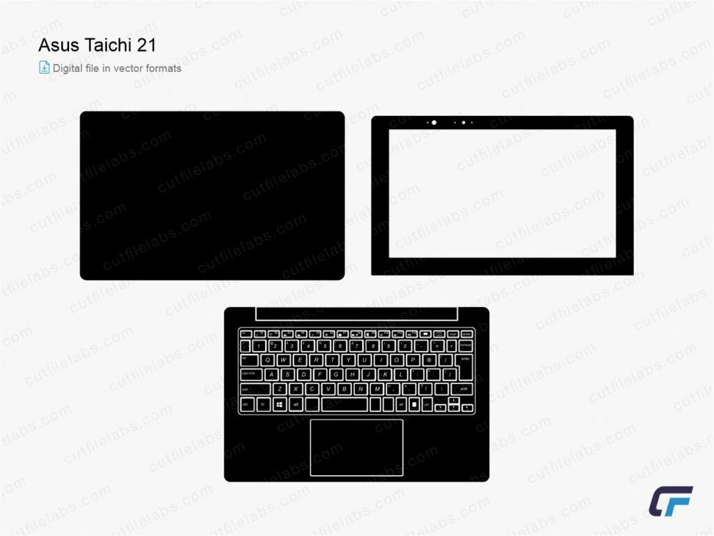 Acer Aspire ES1-511 (2014) Cut File Template | Cut File Labs