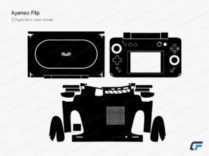 OneXPlayer Mini (2021), Mini Pro (2022) Cut File Template | CutFileLabs