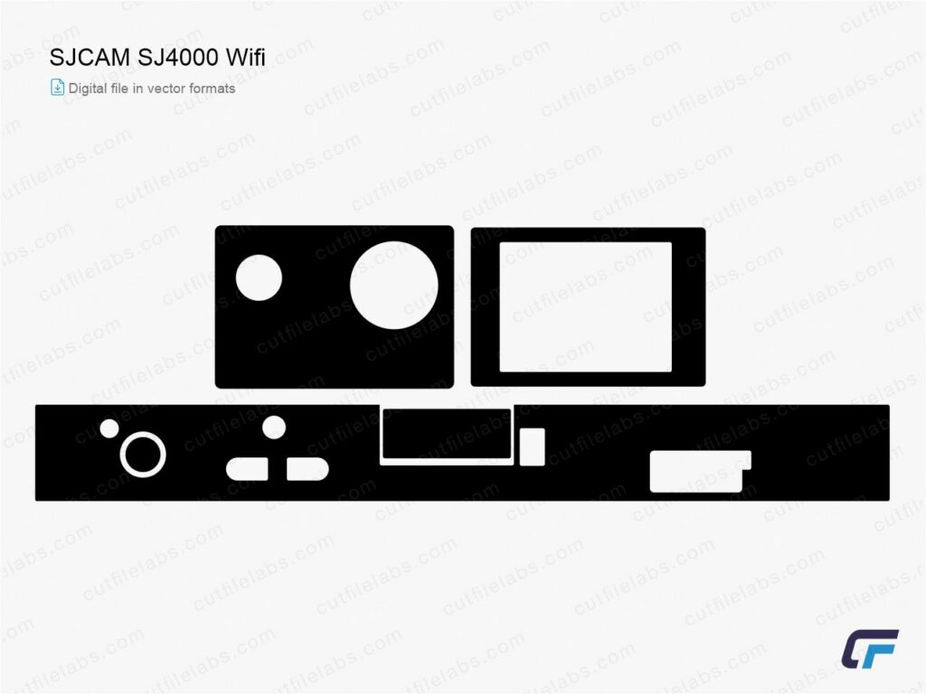 Cameras Cut File Vector Templates - CutFileLabs