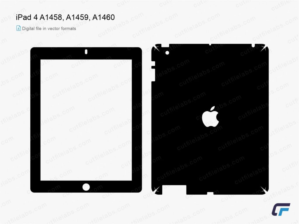 iPad Pro 11 inch (2018) Cut File Template | CutFileLabs