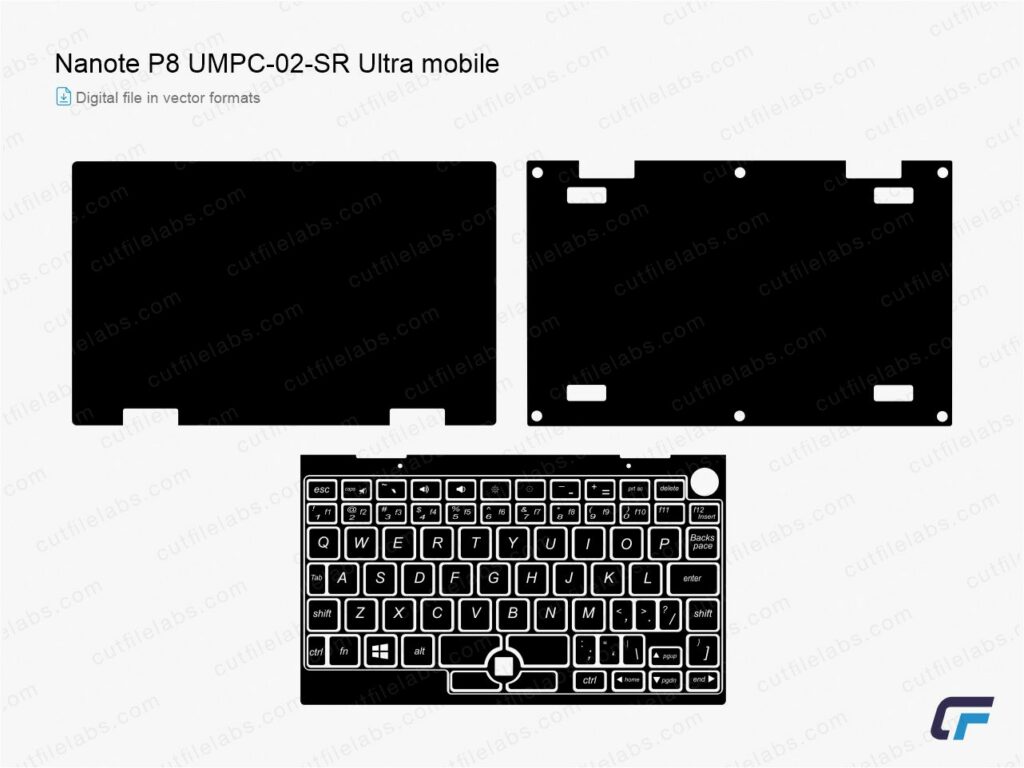 NEC VersaPro VK25LC-J (2019) Cut File Template | CutFileLabs