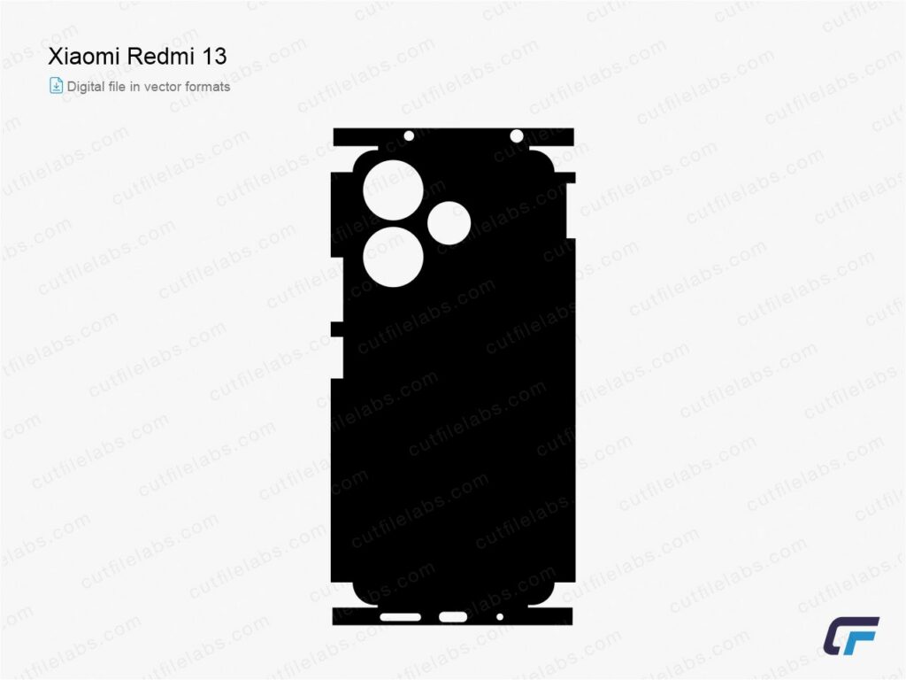 Realme C1 (2018) Cut File Template | CutFileLabs
