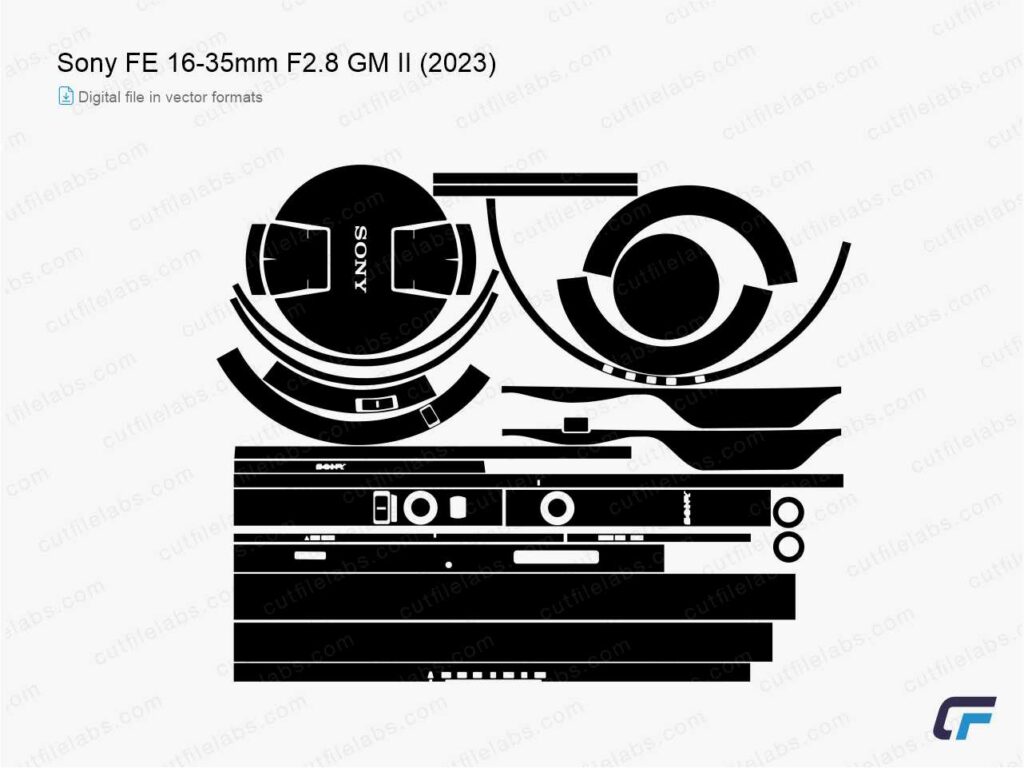 Nikon Z 14-24mm f2.8 S (2020) Cut File Template | CutFileLabs