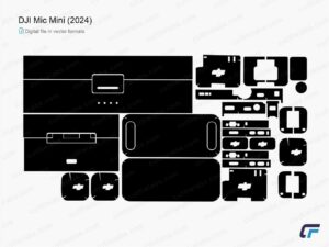 DJI Phantom 3, 4 Pro Remote Controller (2015, 2016) Cut File Template ...