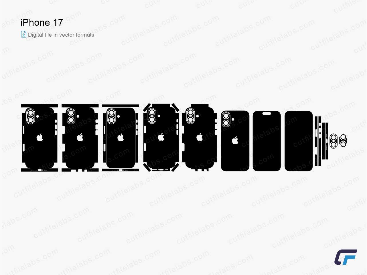 Apple iPod Touch Gen 6 (2015) Cut File Template | CutFileLabs