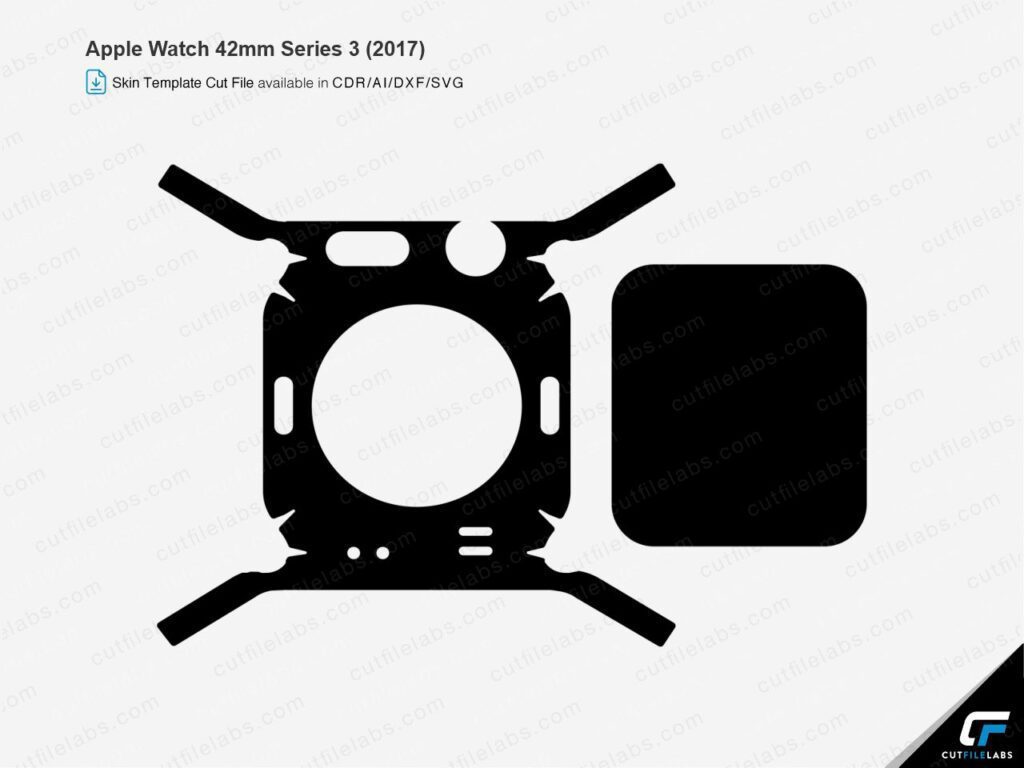 Apple Watch 44mm Series 4 (2018) Cut File Template | Cut File Labs