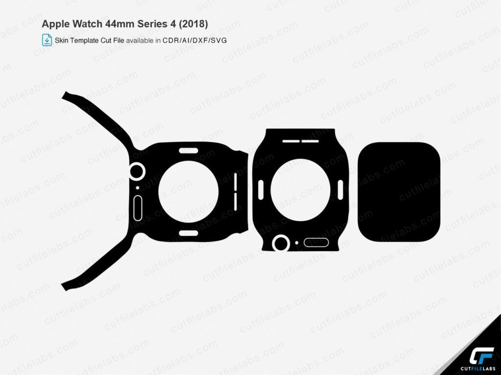 Apple Watch 45mm Series 7 (2021) Cut File Template | Cut File Labs
