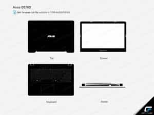 Asus D570D (2019) Cut File Template | CutFileLabs