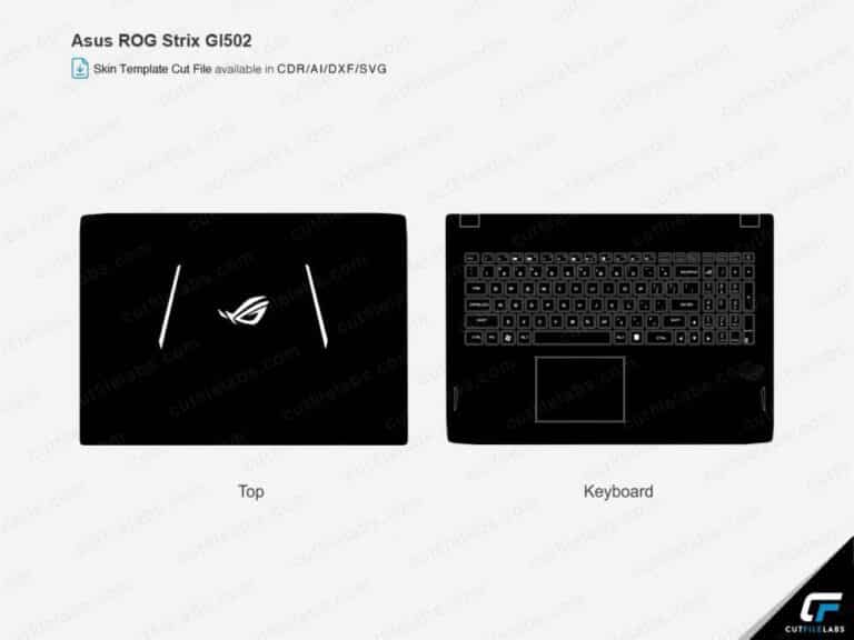Asus ROG Strix GL502 (2016) Cut File Template | CutFileLabs