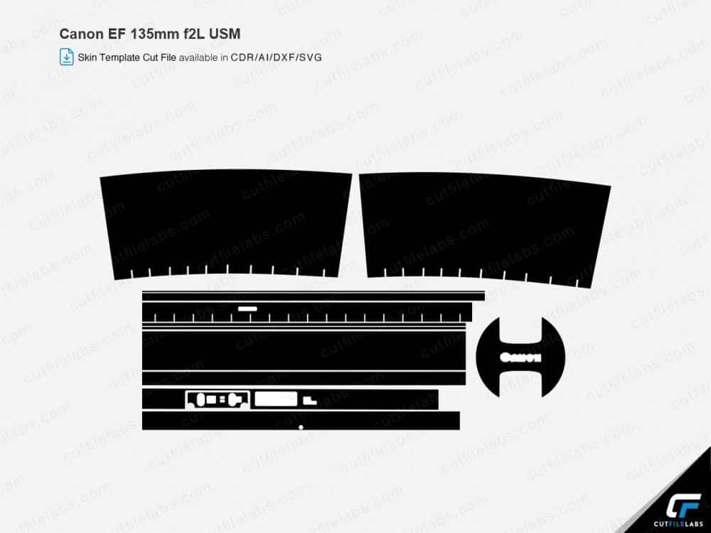 Canon EF 17-40mm F4 L USM Cut File Template | Cut File Labs