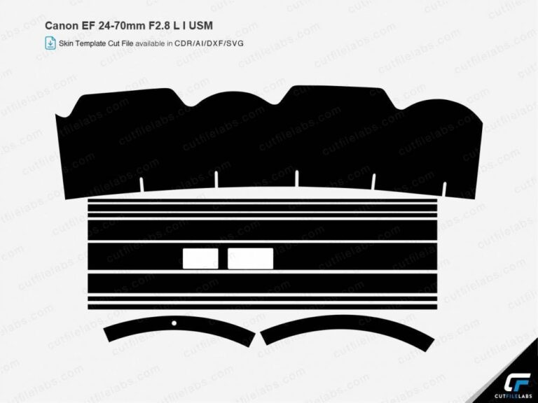 Zeiss Otus 85mm F1.4 ZE for Canon (2015) Cut File Template | CutFileLabs
