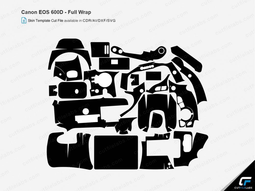 Canon EF 20-35mm USM Cut File Template | Cut File Labs