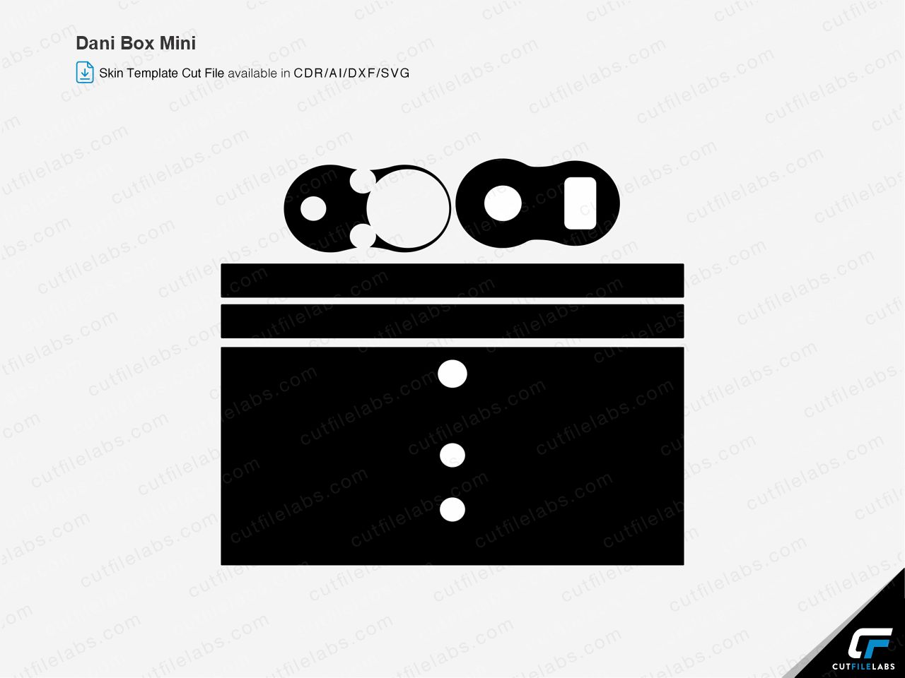 Dani Box Mini (2018) Cut File Template | CutFileLabs