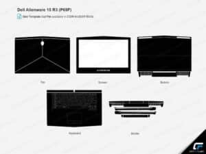 Dell Alienware 15 R3 (P69F) (2017) Cut File Template | CutFileLabs