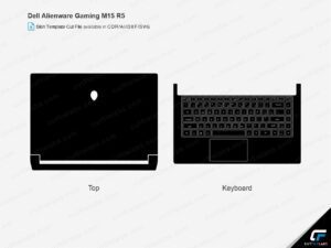 Dell Alienware M15 Ryzen Edition R5 (P109F) Cut File Template | Cut ...