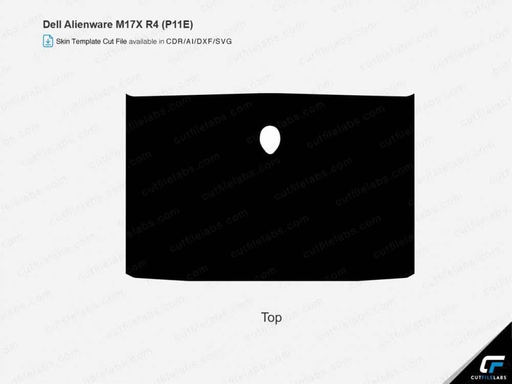 Dell Alienware M17x R4 (P11E) (2017) Cut File Template | CutFileLabs