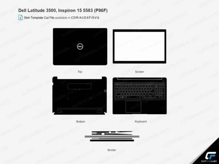 Dell Latitude E5420 (P15F) (2012) Cut File Template | CutFileLabs