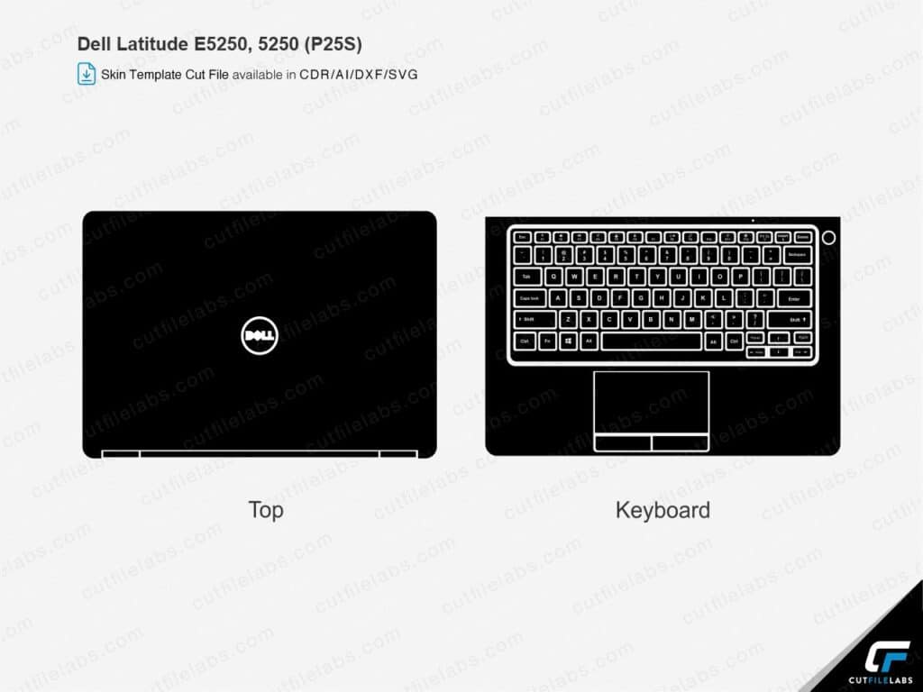 Dell Latitude E6420 (P15G) Skin Cut File Template | Cut File Labs