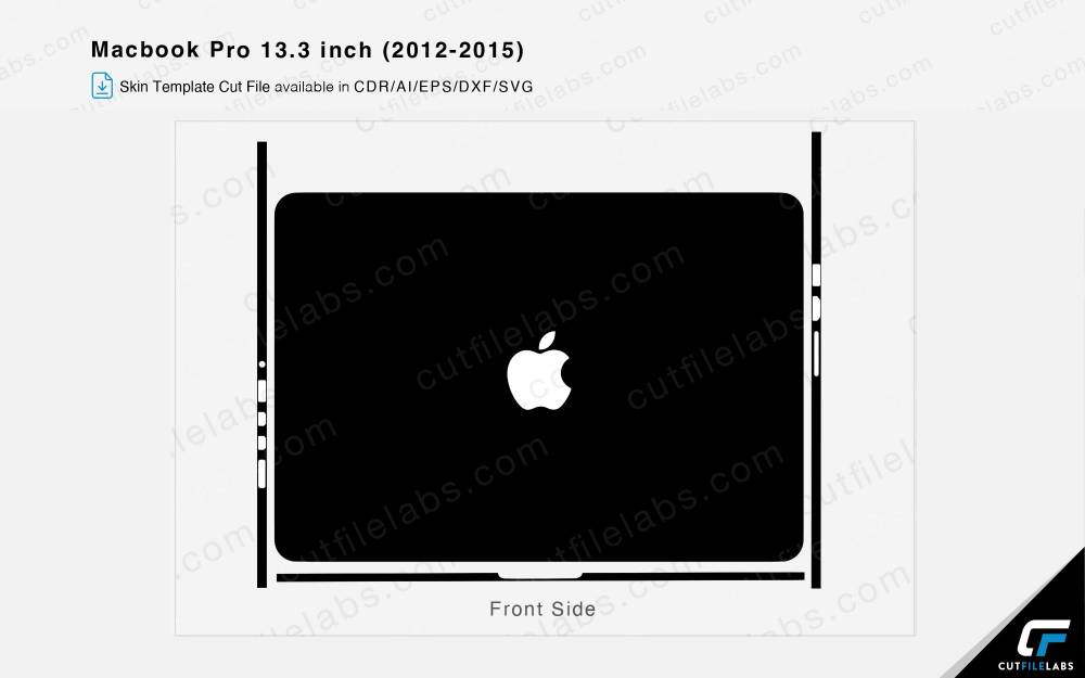 MacBook Pro 13.3 inch (A1502) (2012-2015) Cut File Template | CutFileLabs