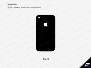 iPhone 2G (2007) Cut File Template | CutFileLabs