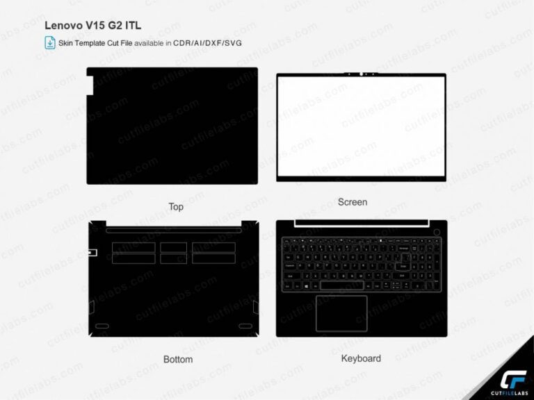 Dell Inspiron 14 5410 2-in-1, 7415 2-in-1 (P147G) (2021) Cut File ...