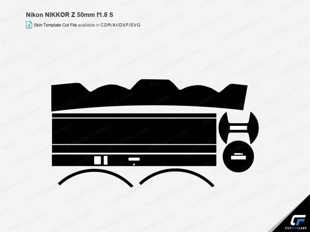 Sony FE 35mm F1.8 (2012) Cut File Template | CutFileLabs