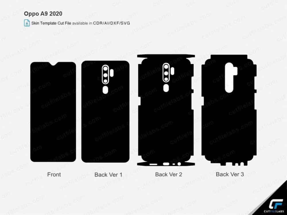 Oppo A9 (2020) Cut File Template | CutFileLabs