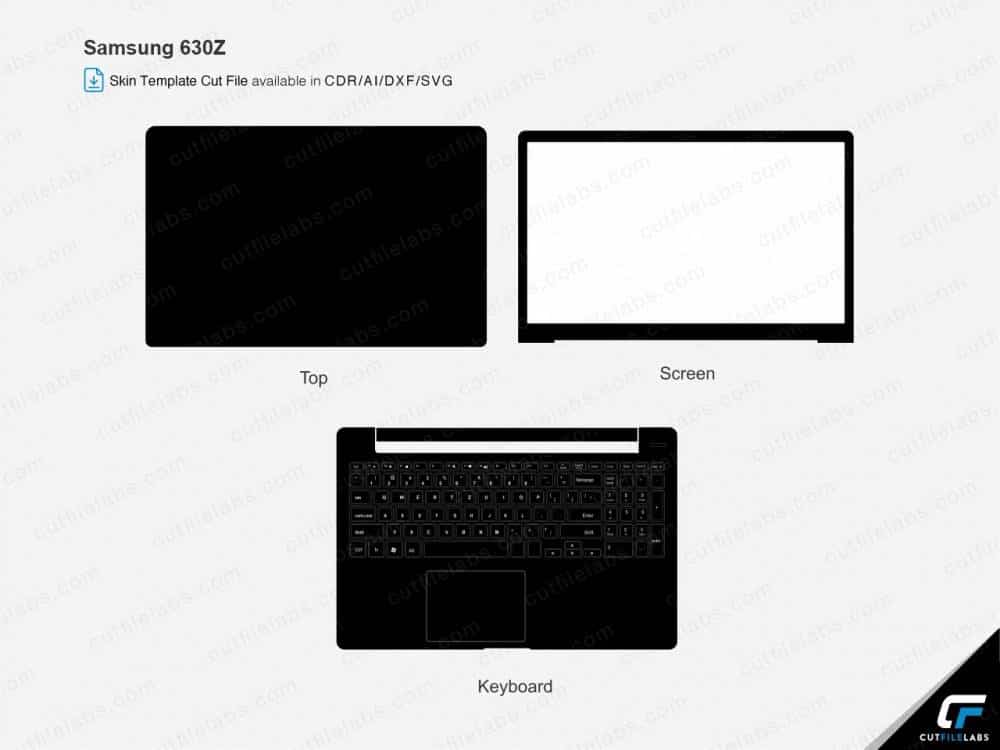 Samsung 630z Cut File Template | CutFileLabs