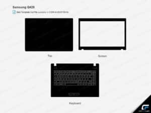 Samsung Q428 (2010) Cut File Template | CutFileLabs