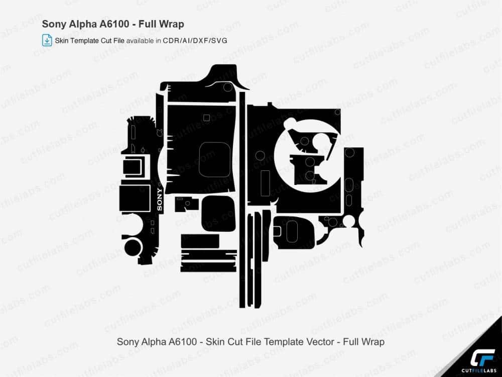 Sony Alpha NEX-6 Cut File Template | Cut File Labs