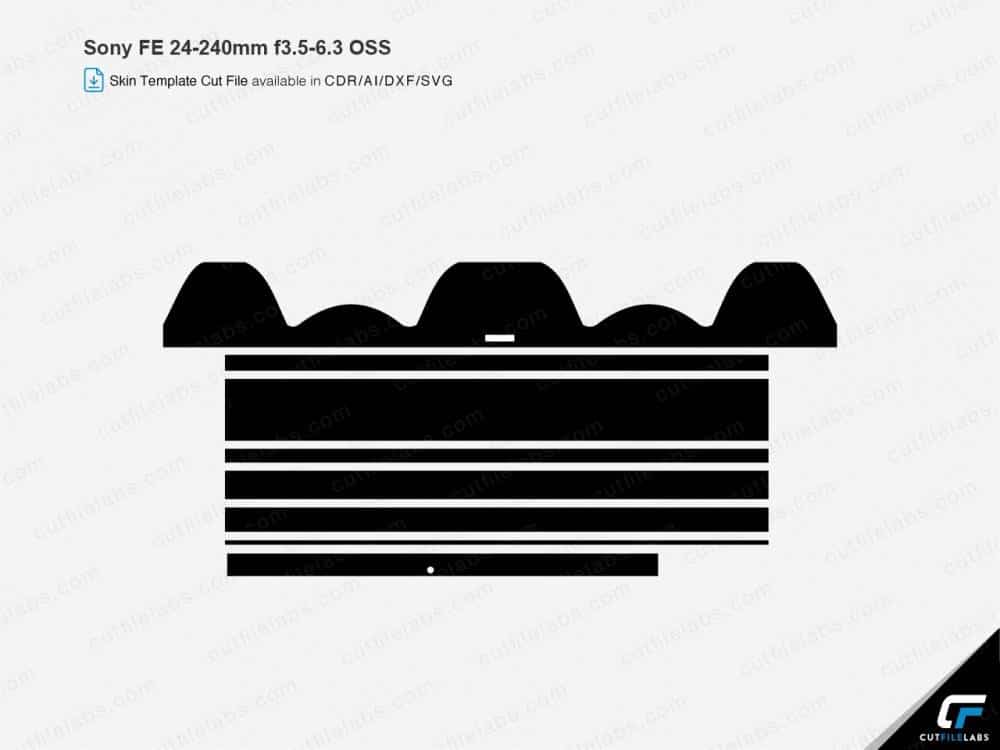 Sony FE 24 240mm F3 5 6 3 OSS 2015 Cut File Template Cut File Labs