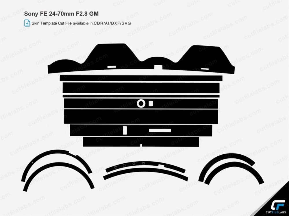 Sigma 85mm f1.4 DG DN Art for Sony E Cut File Template | Cut File Labs