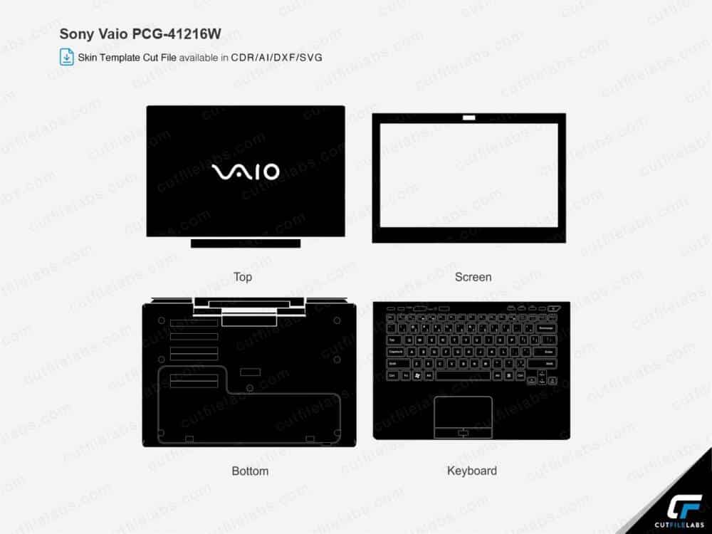 Sony PS4 Pro Console Cut File Template | Cut File Labs