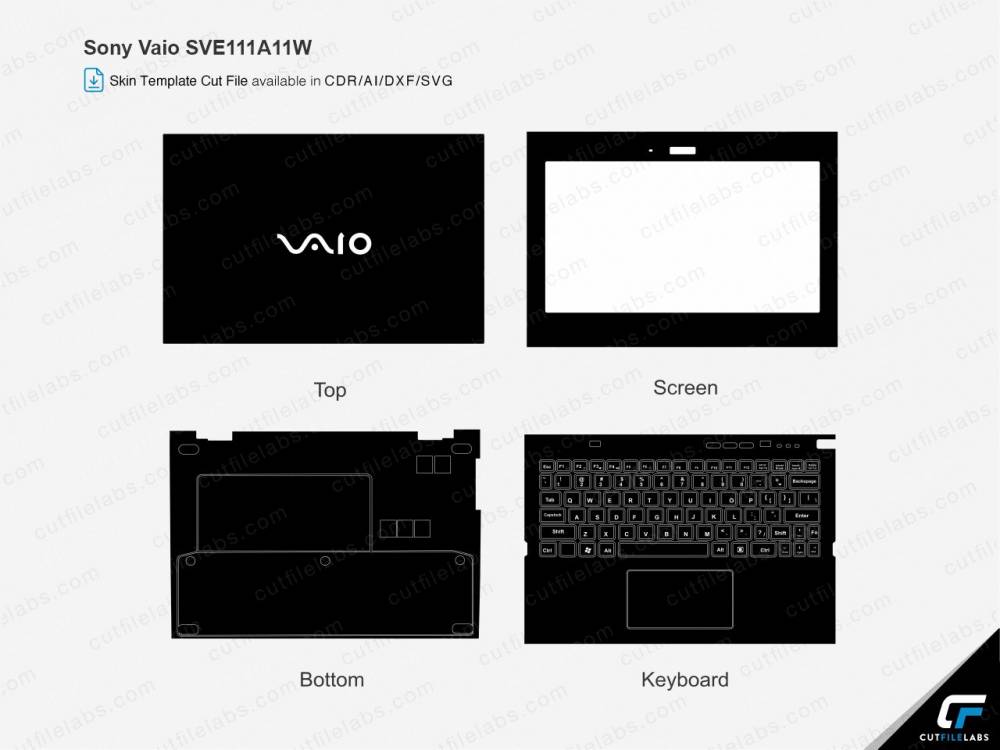 Sony FX3 Full-Frame Cinema (2021) Cut File Template | CutFileLabs