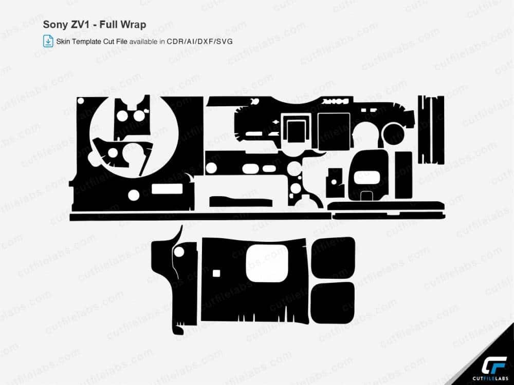 Sony ZV-1 (2020) Cut File Template | CutFileLabs