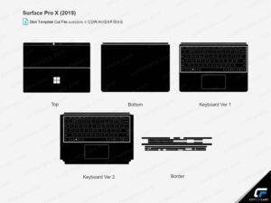 Surface Pro 8 (2021) Cut File Template | CutFileLabs
