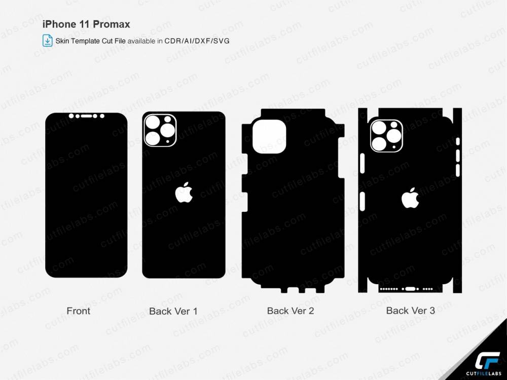 Iphone 11 Pro Max Skin Template Free - Free Printable