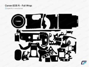 Canon EOS R (2018) Cut File Template | CutFileLabs