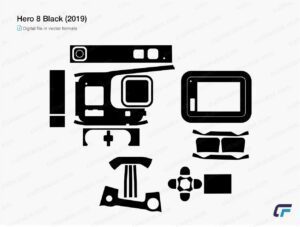 GoPro Hero 8 Black (2019) Cut File Template | CutFileLabs