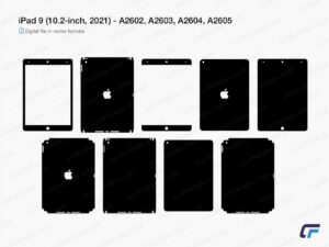 iPad Mini 5 (2019) Cut File Template | CutFileLabs